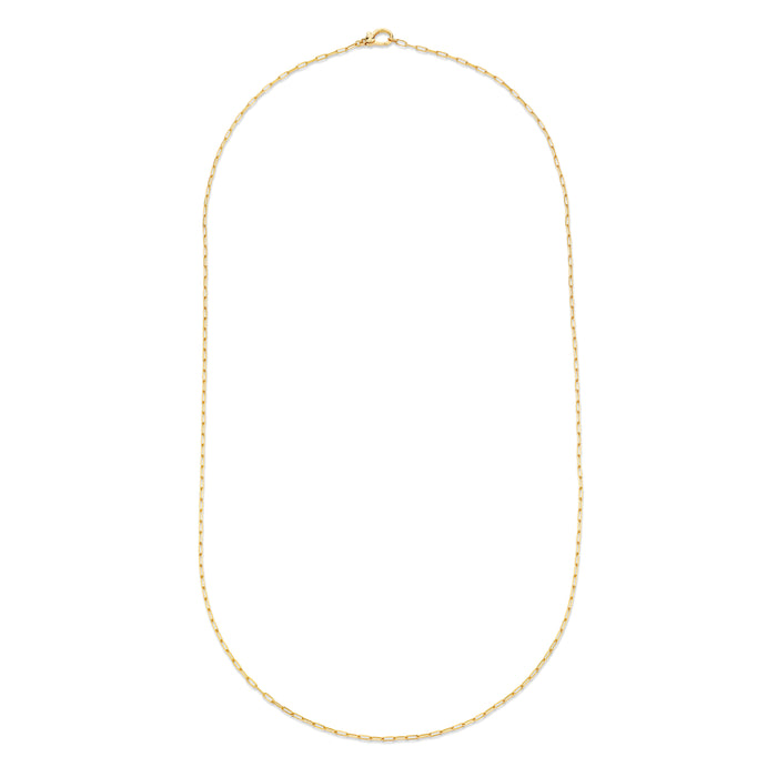 SOLID GOLD BOX LINK CHAIN – SHAY JEWELRY
