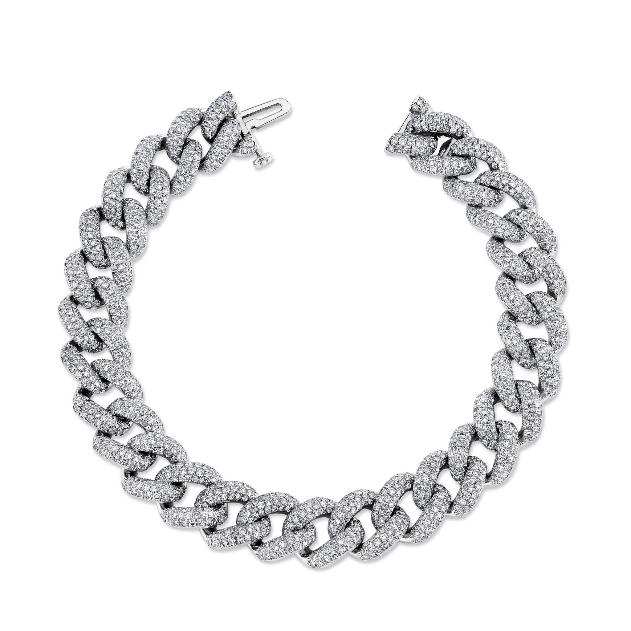 READY TO SHIP DIAMOND PAVE ESSENTIAL LINK BRACELET